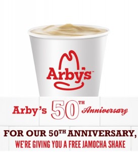 Arby S Coupon Free Shake No Purchase Necessary
